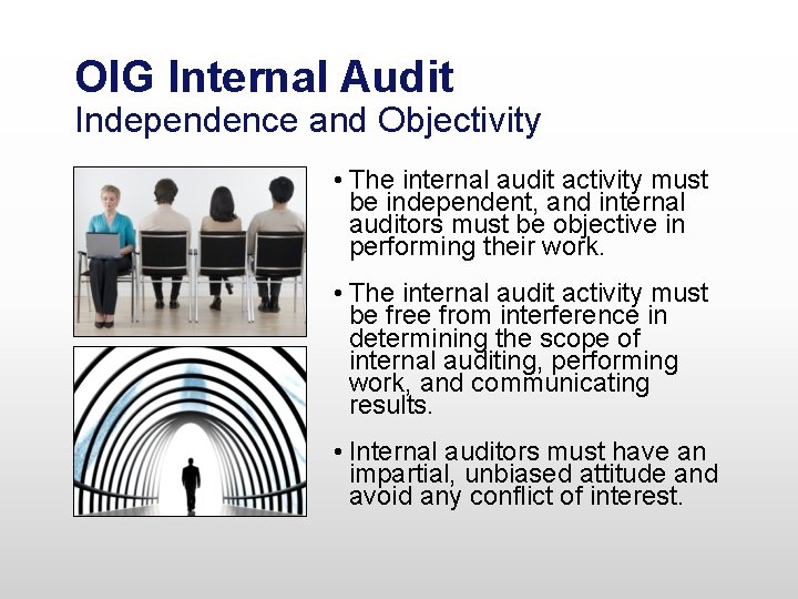 Office of Inspector General OIG Internal Audit Unit