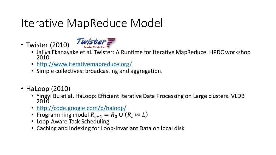 A Brief Introduction of Existing Big Data Tools