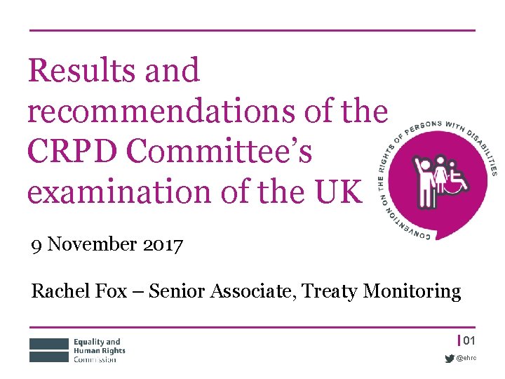 Results and recommendations of the CRPD Committees examination