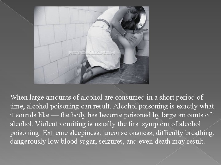 Healthy Way of Life Alcohol Abuse and Its