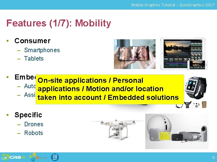 Visual Computing Group Part 4 Mobile metric capture