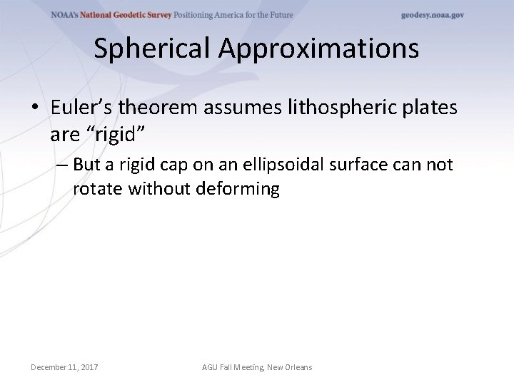 The impact of errors in Euler Pole parameters