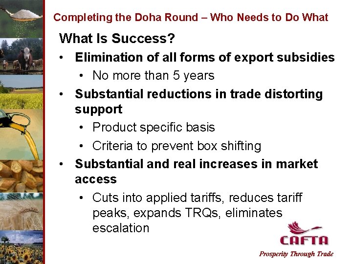 Completing the Doha Round Who Needs to Do