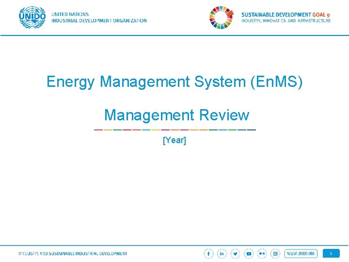 Energy Management System En MS Management Review Year