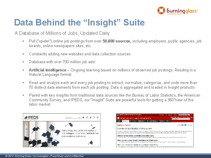 Burning Glass Labor Insight 2017 Burning Glass TechnologiesProprietary