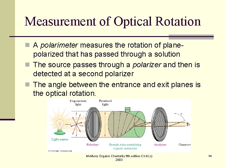 9 Stereochemistry Based on Mc Murrys Organic Chemistry