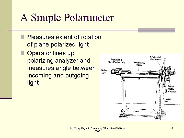 9 Stereochemistry Based on Mc Murrys Organic Chemistry
