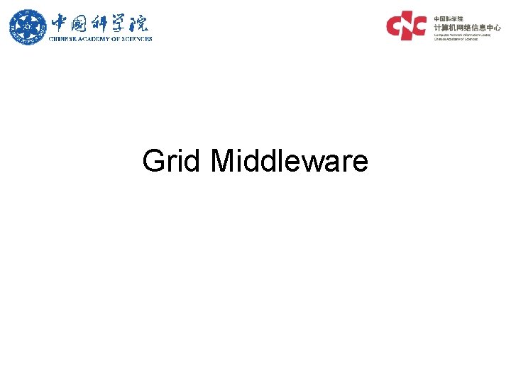 Gridenabled Research Activities in CAS Kai Nan Computer