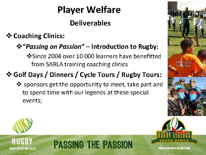 Introduction Founded in 2004 the South African Rugby