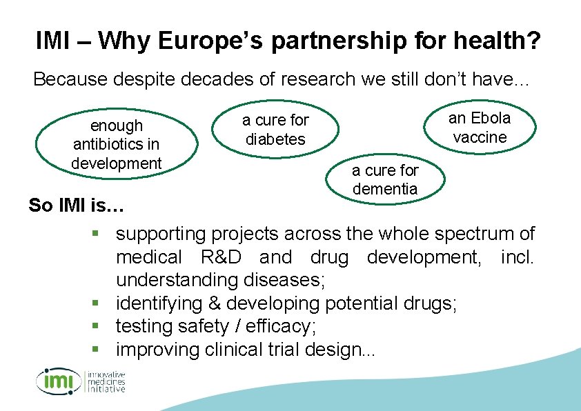 IMI 2 Towards publicprivate collaboration in microbiome research