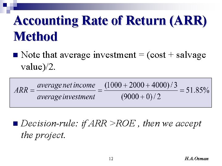 Block 4 Section 3 Part I The impact