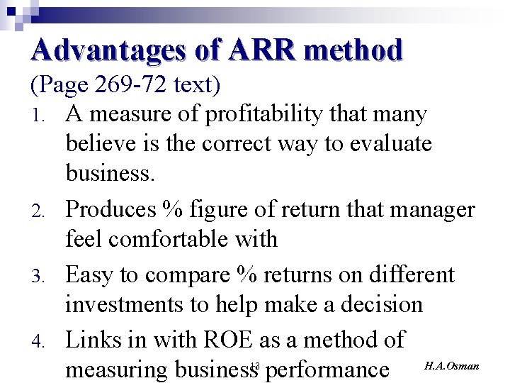 Block 4 Section 3 Part I The impact