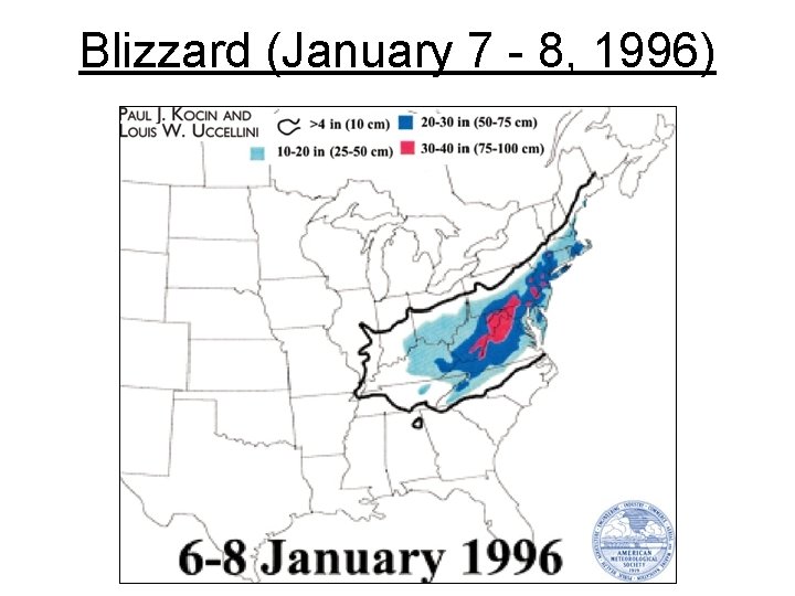 Blizzard Wind is the key factor Wind is