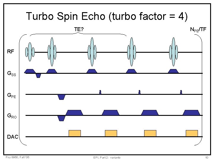 EPI Part 2 variants Segmentation Partial Fourier Spin