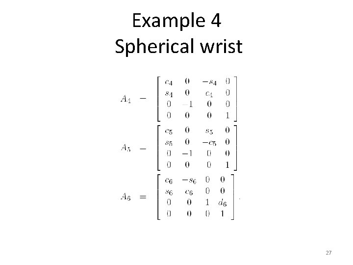 CSE 444 Introduction to ROBOTICS Forward Kinematics FALL