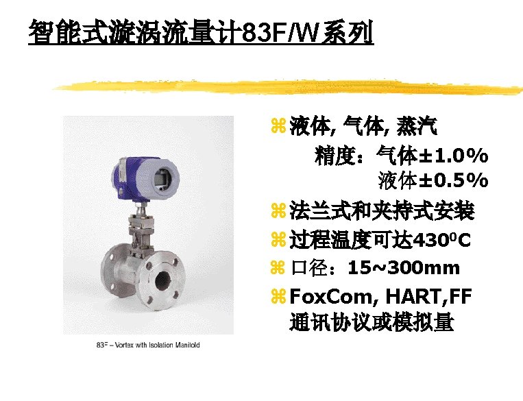 FOXBORO Temperature CFT 50 Digital Coriolis EChem Sensors