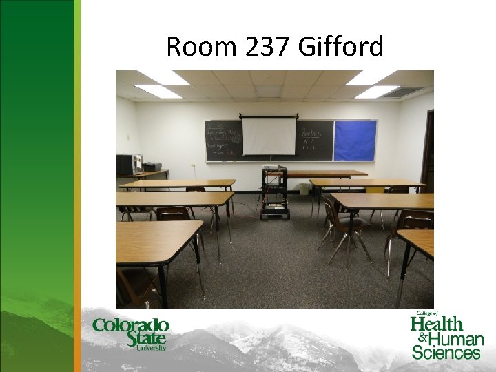 Food Science and Human Nutrition Classroom Proposal Presented