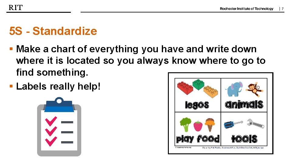 Lean 5 S Organization Toyota Production Systems Lab