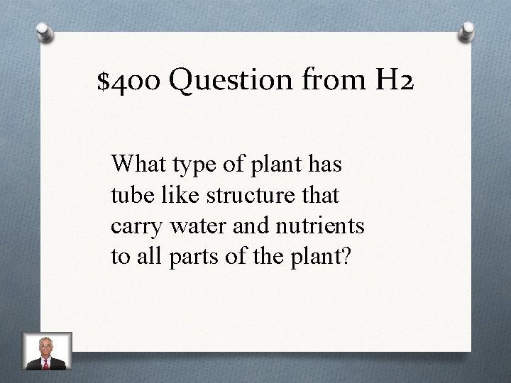 Jeopardy Classifying Plants Animal Classification Animal Adaptations Q