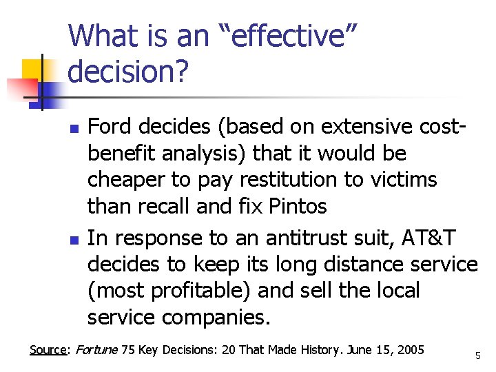 The Analytical Mindset Decision Making OS 608 November