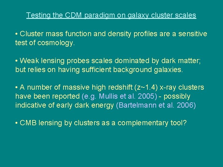 Complementarity of weak lensing with other probes Lindsay
