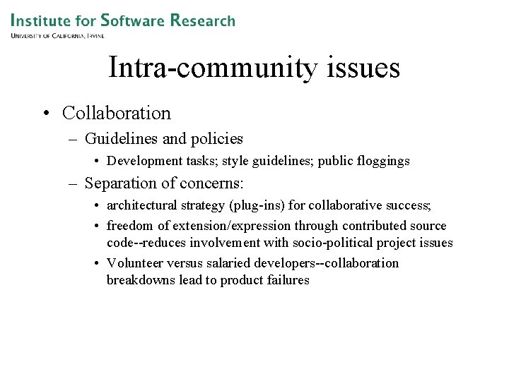Collaboration Leadership Control and Conflict Negotiation in the