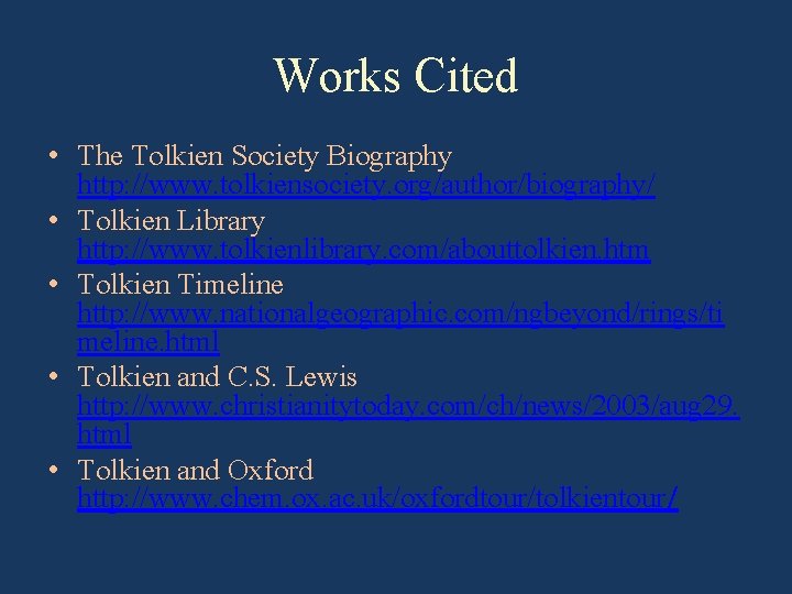 J R R Tolkien Fantasy is escapist and