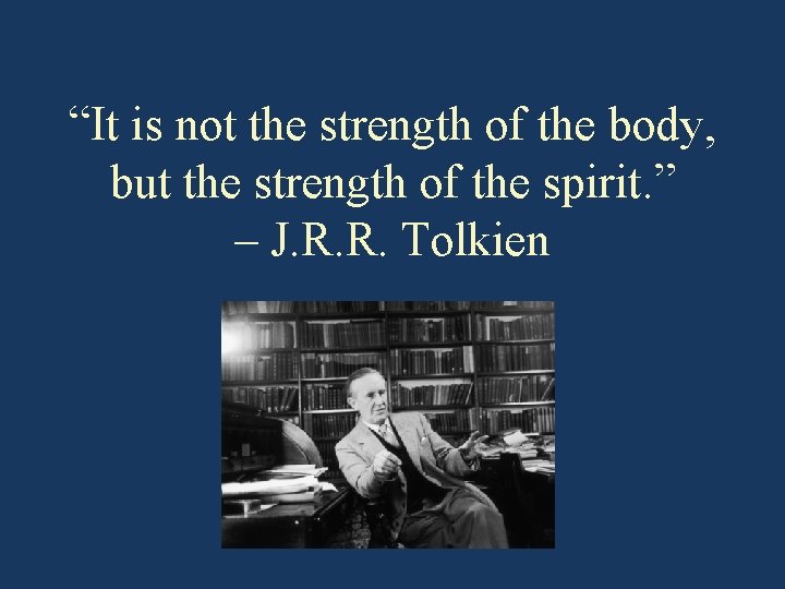 J R R Tolkien Fantasy is escapist and