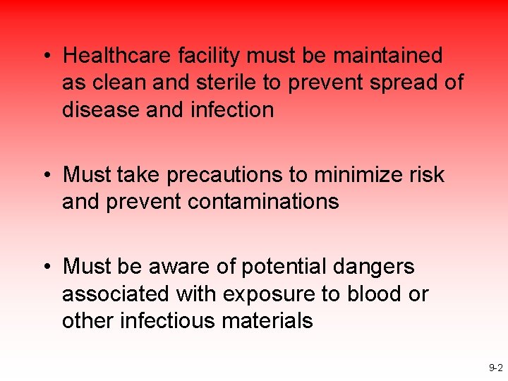 Chapter 9 Bloodborne Pathogens Universal Precautions and Wound