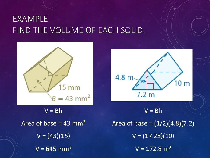 BELL WORK FIND THE SURFACE AREA AND VOLUME