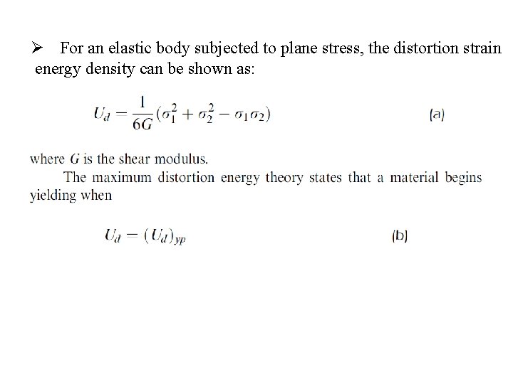 Structural mechanics CE312 Dr UmbreenUsSahar Assistant Professor Department