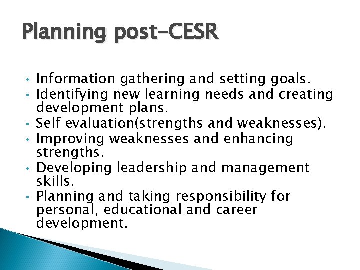 To CESR and beyond by Dr Chris Ubawuchi