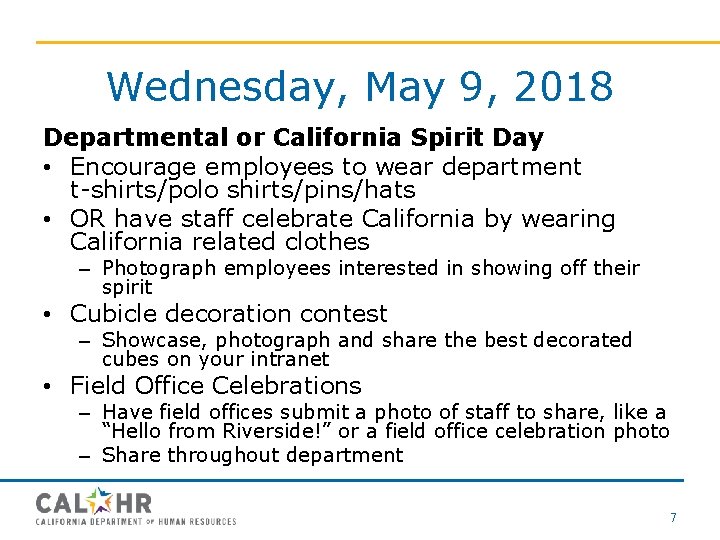 Californias Public Service Recognition Week 2018 Jonathan Calabretta