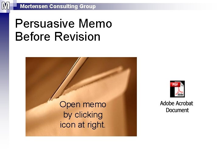 Manning School of Business Session 06 Persuasive Messages