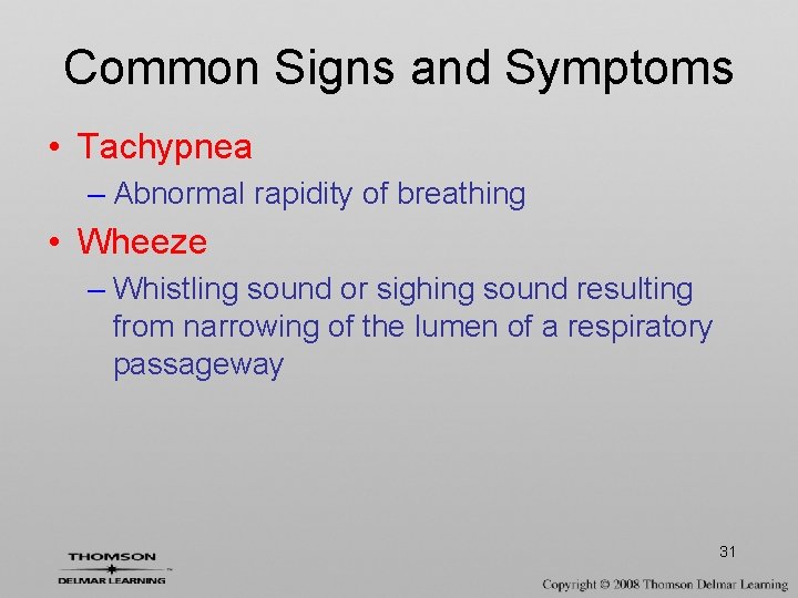 CHAPTER 11 Respiratory System Respiratory System Overview Responsibilities