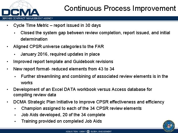 Business Operations Center NDIA Discussion Andrew Obermeyer Director