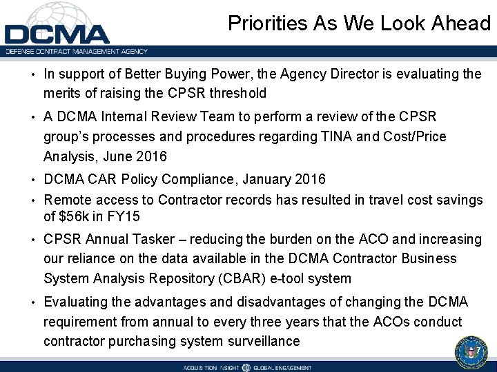 Business Operations Center NDIA Discussion Andrew Obermeyer Director