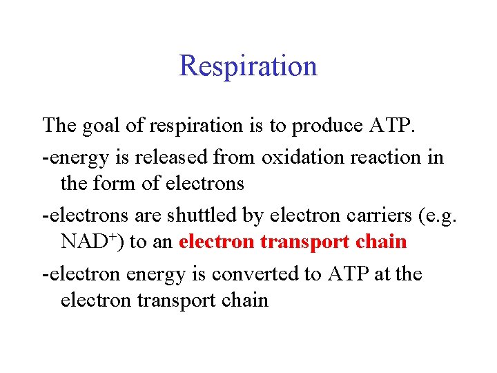 How Cells Harvest Energy Chapter 7 Respiration Organisms