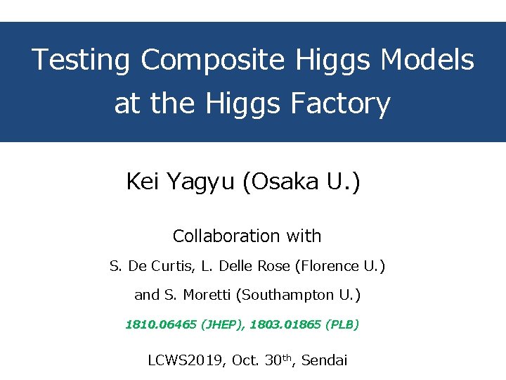 Testing Composite Higgs Models at the Higgs Factory