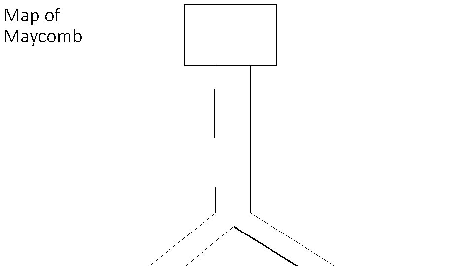 Characters Map of Maycomb Setting of To Kill