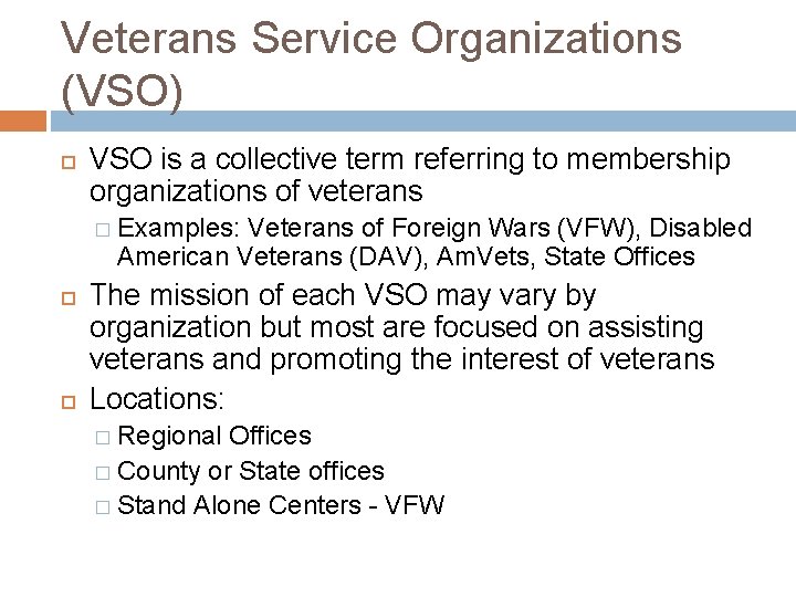 CULTURALLY COMPETENT PRACTICE Get to know the VA