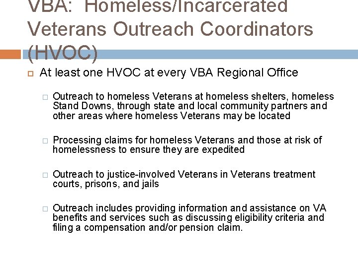 CULTURALLY COMPETENT PRACTICE Get to know the VA