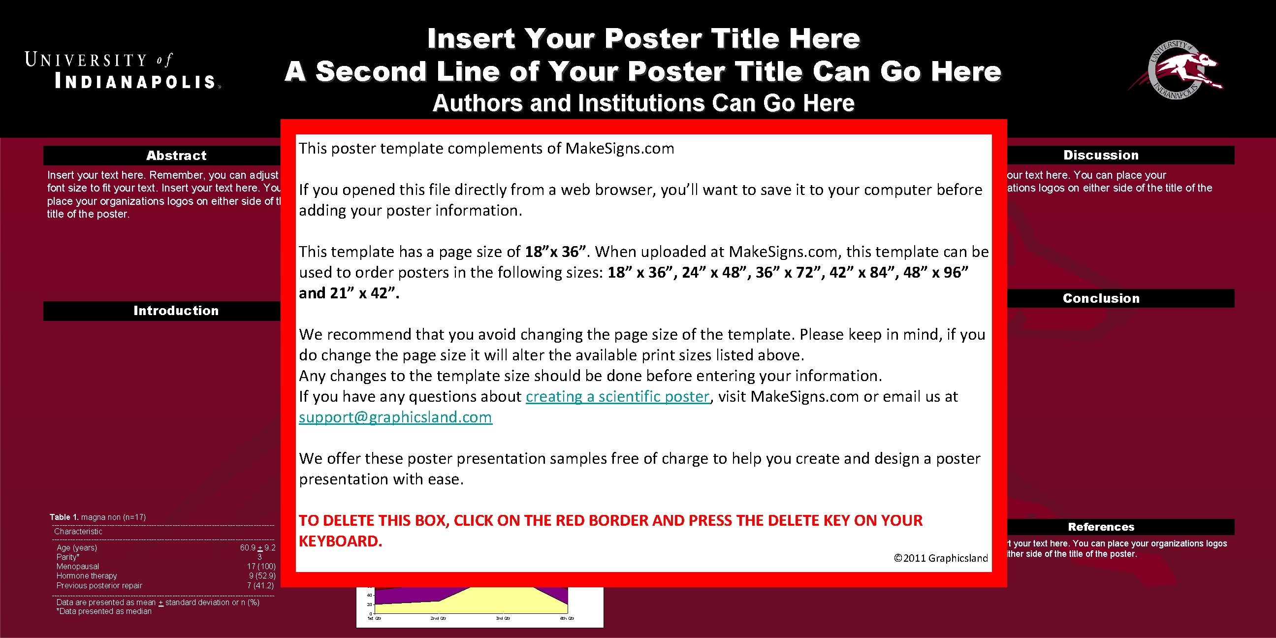 Insert Your Poster Title Here A Second Line