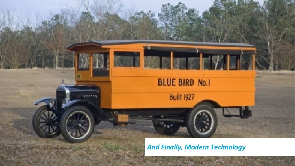 Exploring Hybrid School Bus Technology Where it Started