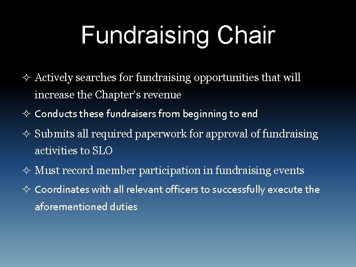 Open Officer Positions Public Relations Marketing Chair Community