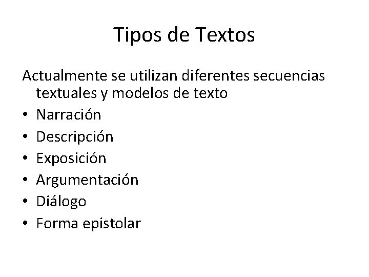 Haba una vez Narracin y Descripcin Basado en