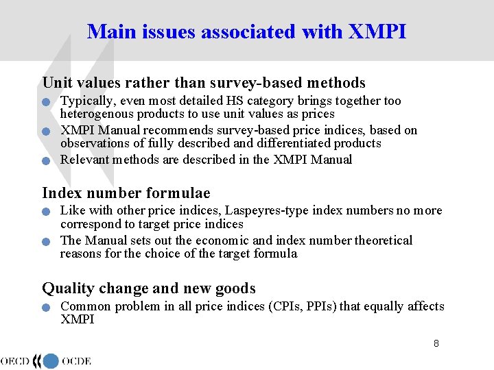 International Trade Statistics Expert Meeting September 2006 OECD