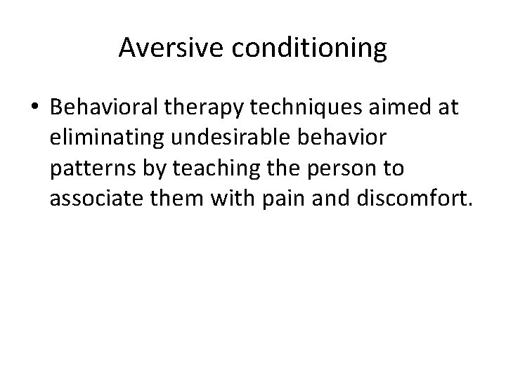 Behaviour Therapy Behavior Therapies Therapy that applies learning