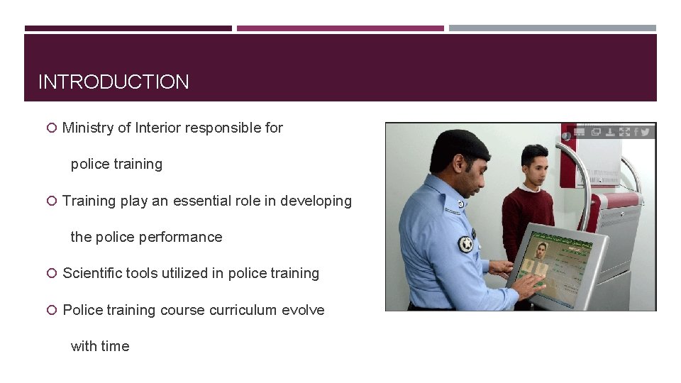GRADUATION POLICE TRAINING INSTITUTE IN QATAR BY INTRODUCTION