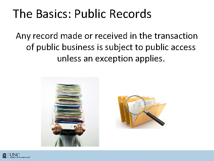 Public Records Retention March 4 2020 NCGFOA Spring